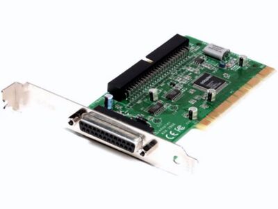 Adaptec AVA-2903B 50-Pin SCSI 25-Pin Se Epson Controller Board PCI Card ...