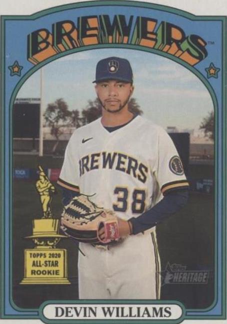 2021 Topps Heritage - Devin Williams #210 for sale online | eBay