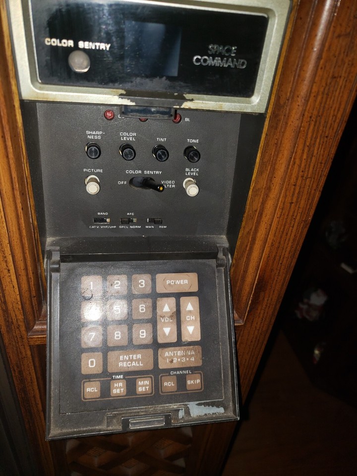 Vintage Television Console Set | eBay