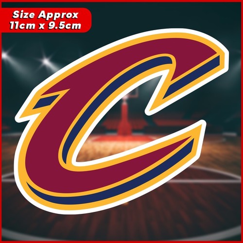 Cleveland Cavaliers NBA Team Sticker For Laptop Car Ute 4x4 Mancave ...