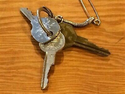 A couple vintage GM General Motors used car keys. | eBay