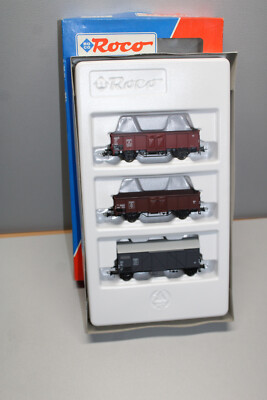 Roco 44149 Freight Car Set DB / CFL / DSB Gauge H0 OVP | eBay