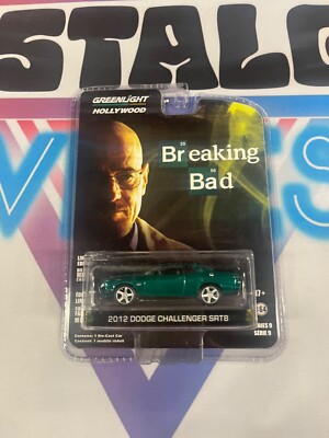 Greenlight 1/64 2012 Dodge Challenger SRT8 Hollywood Breaking Bad Green ...