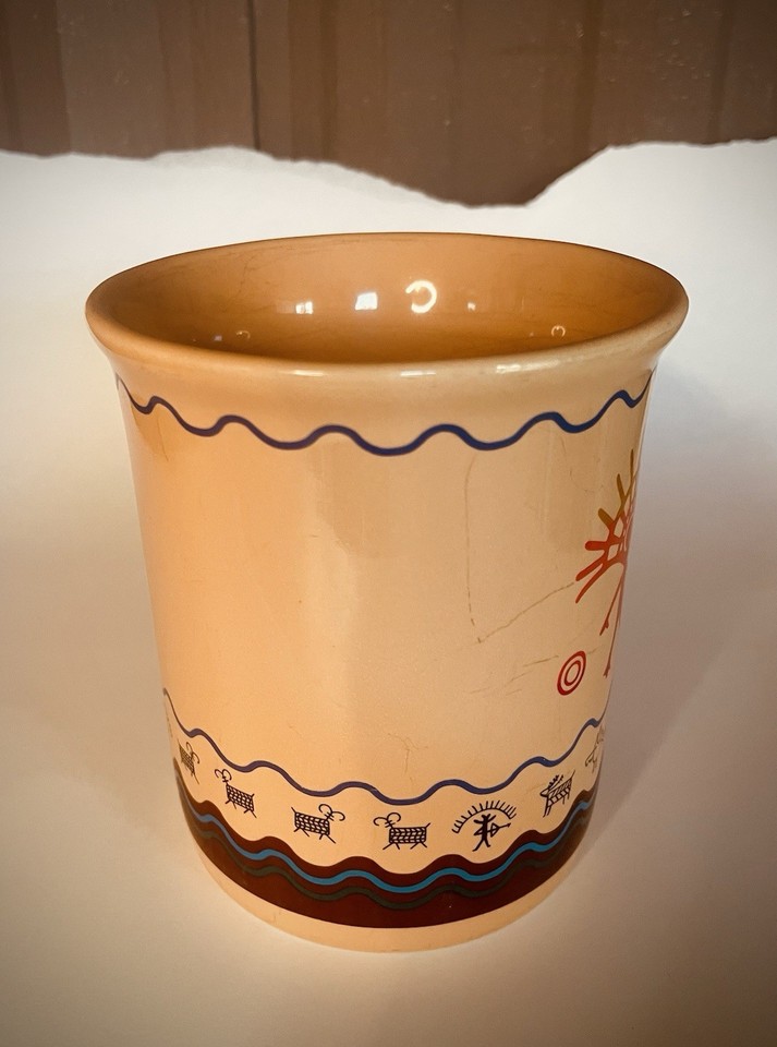 Pendleton Spirit Quest 18oz Coffee Tea Mug Cup w Sunburst & Figural ...