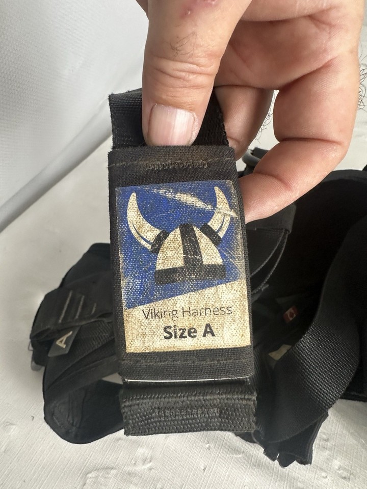 Eyolf Viking Rope Access Climbing Safety Harness Croll Petzl Chest ...