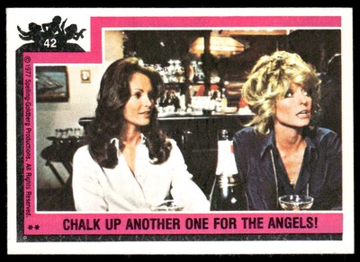 1977 Topps Charlie's Angels #42b Chalk Up Another One for the Angels ...