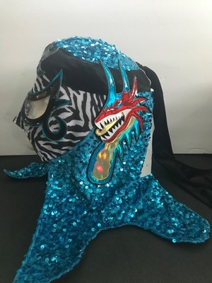Pentagon jr mask cero miedo blue | eBay