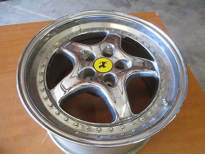 Ferrari 512 TR , Rear Wheel / Rim ( 3 piece modular) # 149553 | eBay