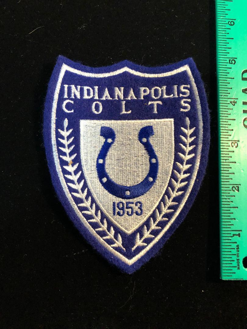 NEW Indianapolis Colts Crest Patch - Vintage Throwback - Extra Patches ...