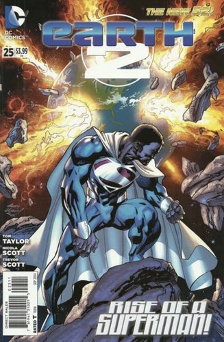 Rare HTF Earth 2 25 MX 1st App Val Zod Cover 2014 New 52 Kubert Foreign ...