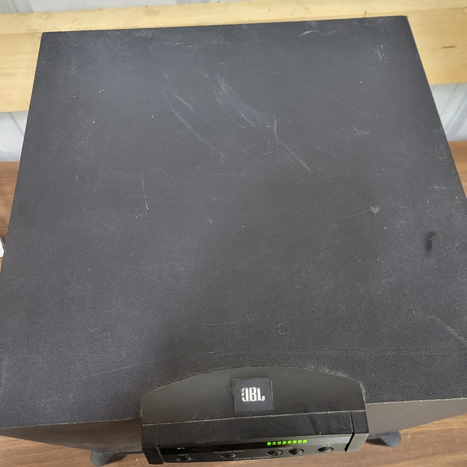 JBL SUB300 Simply Cinema Dolby Subwoofer TESTED and CRANKS!!!! WOW ...