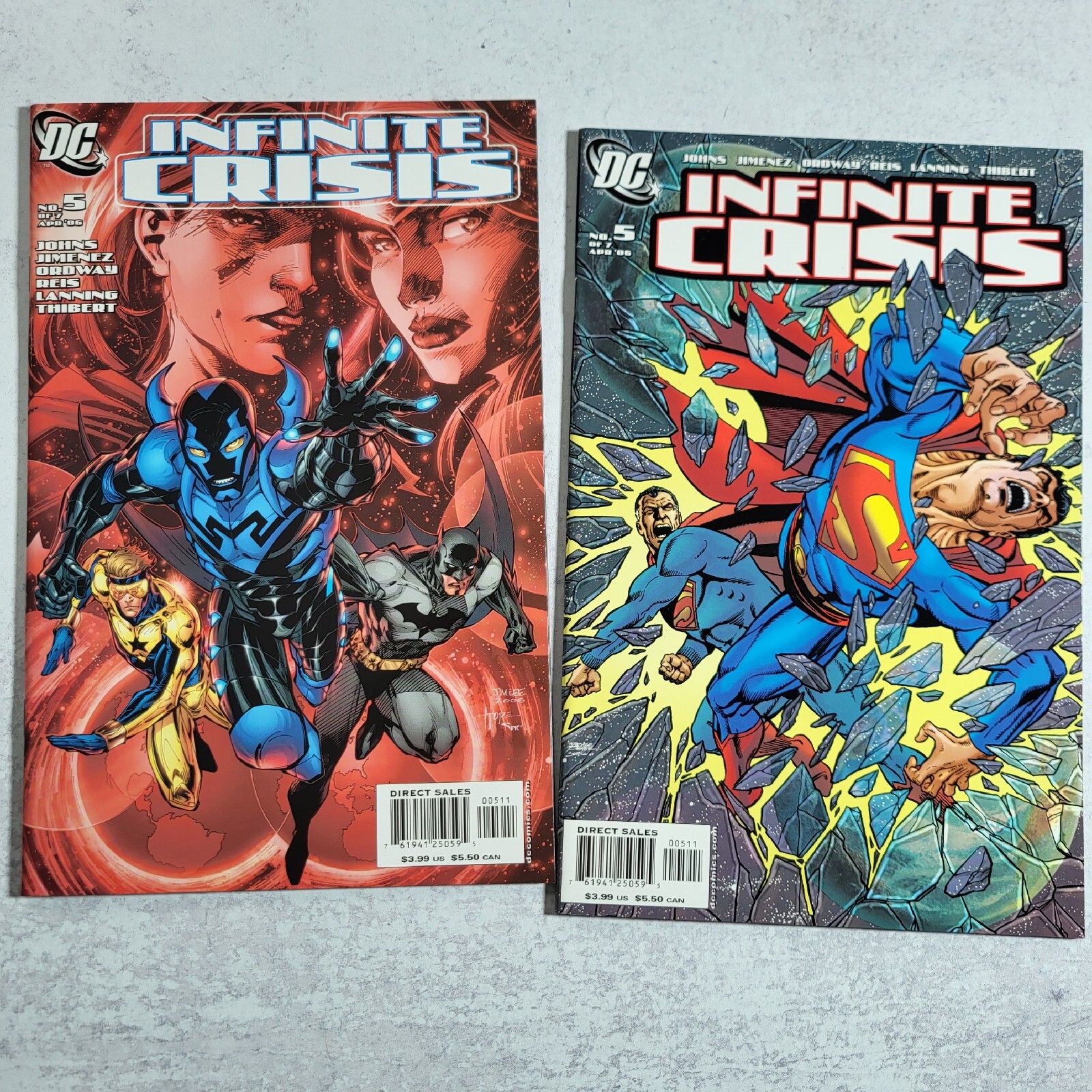 Infinite Crisis # 5 / 1st Appearance Jaime Reyes as Blue Beetle ...