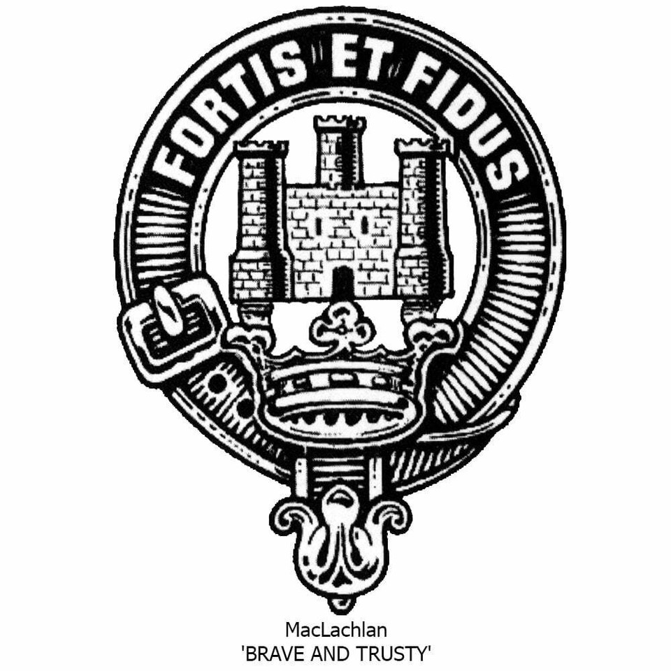 Art Pewter MacLachlan Clan Crest 6oz Hip Flask Box Set (s) HF6 S-C68 ...