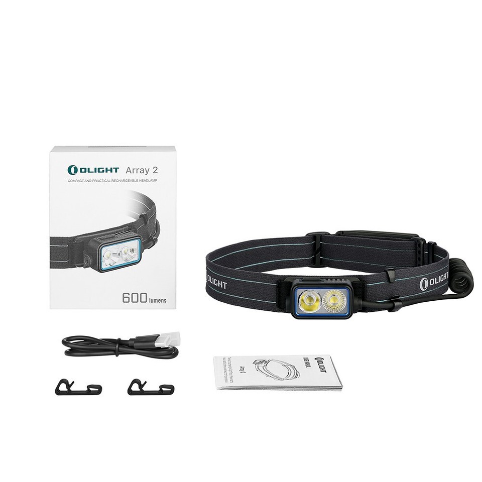 Olight Array 2 Pro High Performance Waterproof Headlamp, 1500 Lumens ...