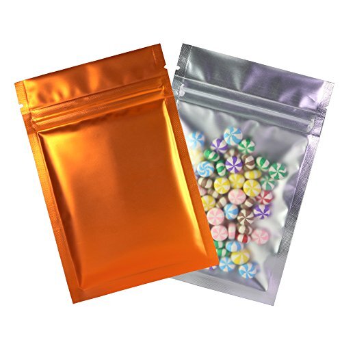 100 Assorted Translucent/Silver/Colored Flat Metallic | 1.5oz, Orange ...