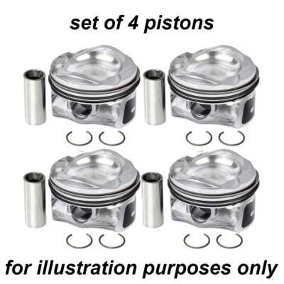 Engine pistons x4 for Ford Ranger Transit 2.2TDCi 2011- CVF5 CVRA ...