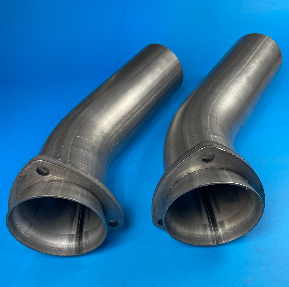 3"Ball Header To 3" OD 11" Long Aluminized 3 Bolt Socket Collector ...