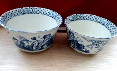 Antique Porcelain 2 Bowl"Tokio"Pattern By Adams Tunstall England ...