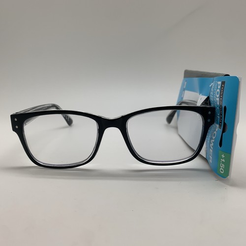 D260 FOSTER GRANT POP OF POWER TRISTAN BLK 1.50 Reading Readers glasses ...
