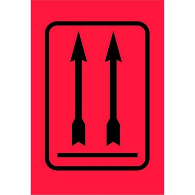 4" x 6" 2 Arrows Up Labels (500 per Roll) | eBay