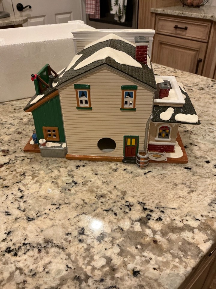 Dept 56 Snow Village GRACIE'S DRY GOODS & GENERAL STORE #54915 ...
