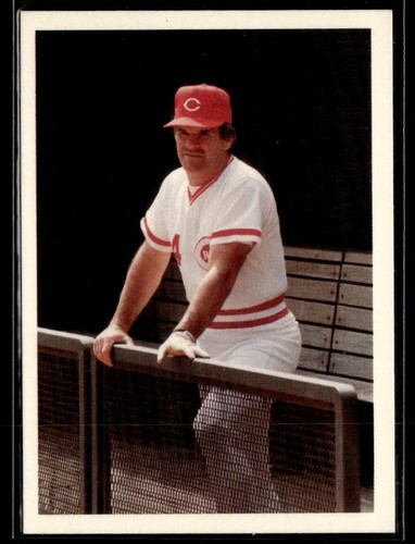 1985 Topps Renata Galasso Pete Rose #19 Pete Rose Reds Baseball Card ...