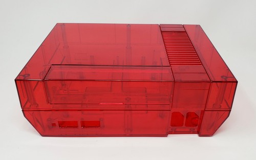 Nintendo NES Replacement Console Shell - Clear Red | eBay