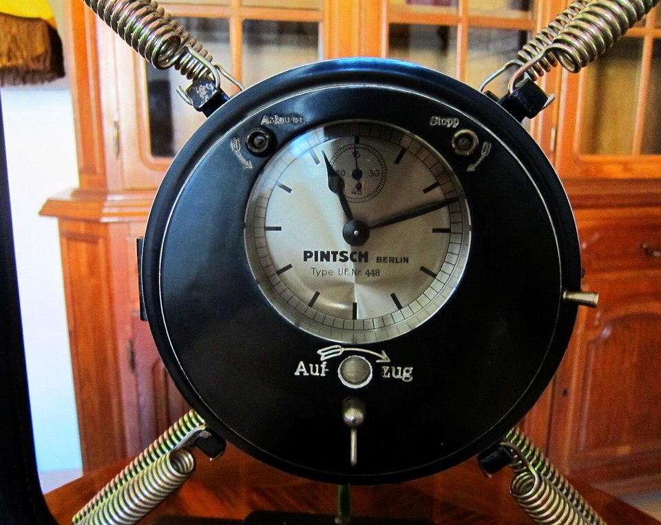 Extremely Rare Luftwaffe WWII Timer for Radio Signaling, JULIUS PINTSCH ...