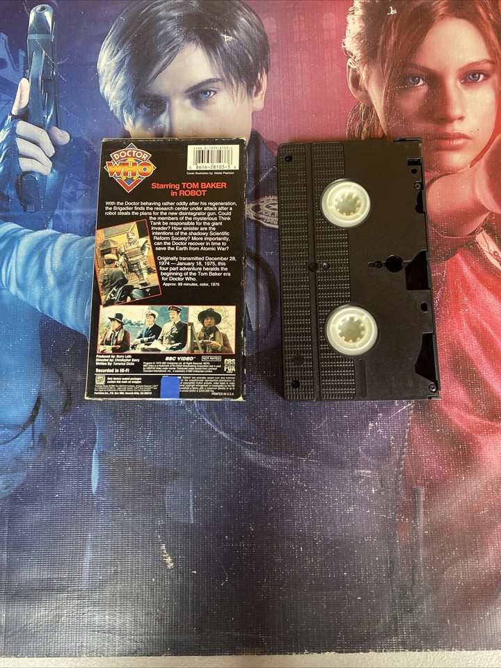 Doctor Who Robot VHS 1994 | eBay