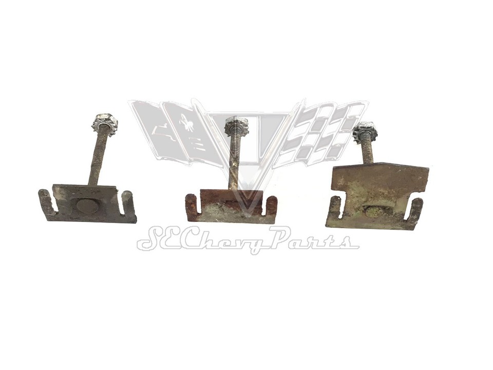 1959-1960 Chevy Impala Bel Air Sedan Side Rear Back Glass Molding Trim ...