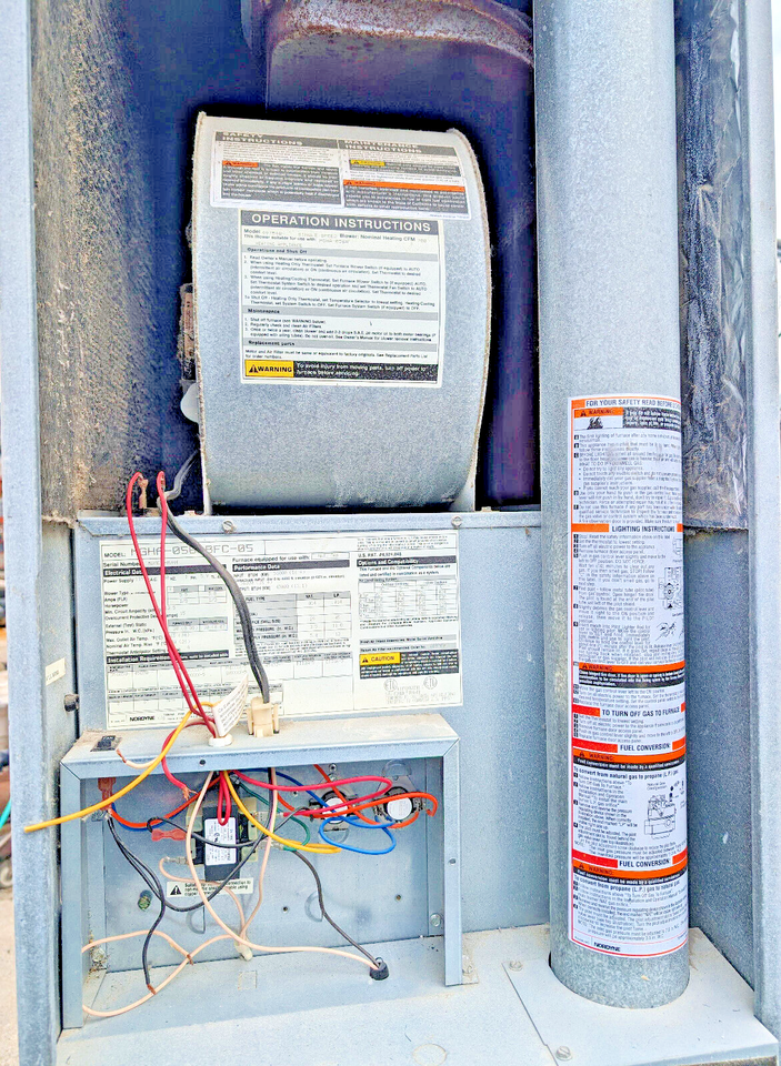 Nordyne / Intertherm Furnace MGHA 056ABFC-05, Natural Gas, 45000 BTU, 1 ...