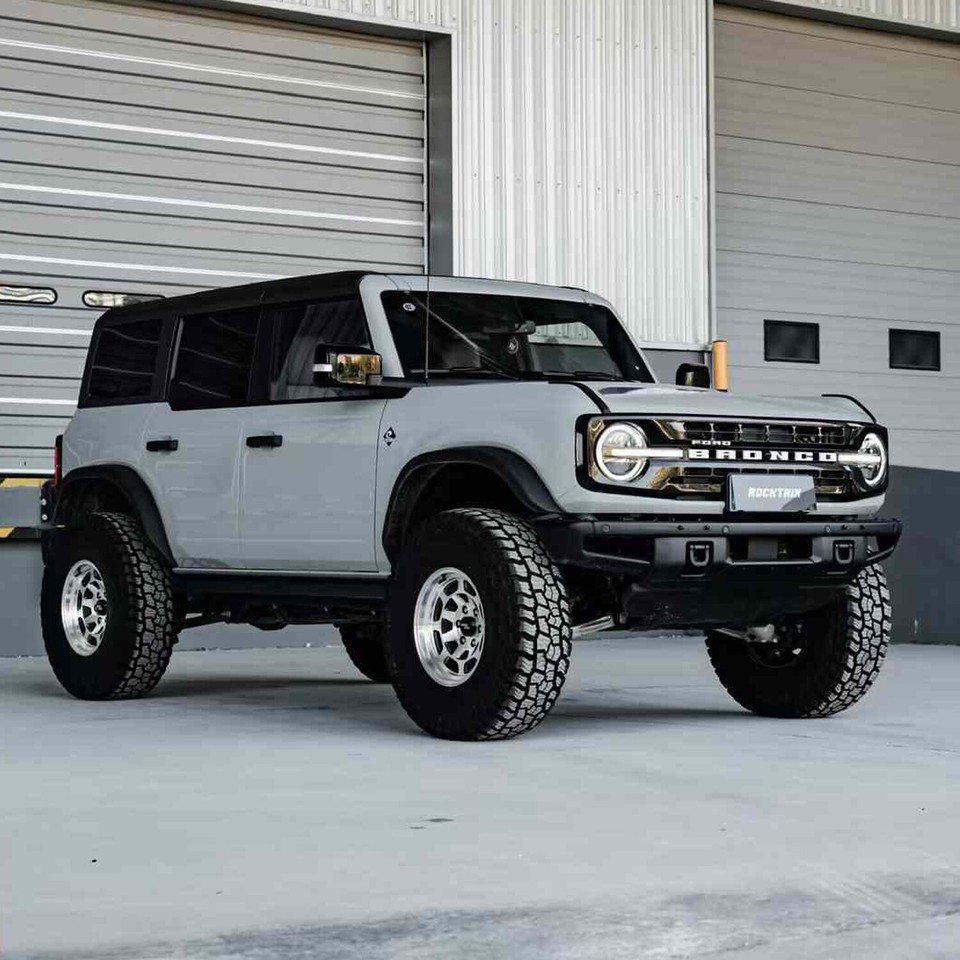 17" RockTrix RT117 17x9 -12 Machined Gunmetal Wheel 6x139.7 6x5.5 Rim ...