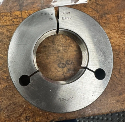 Thread Ring gauge 2-11 1/2 NPSM | eBay