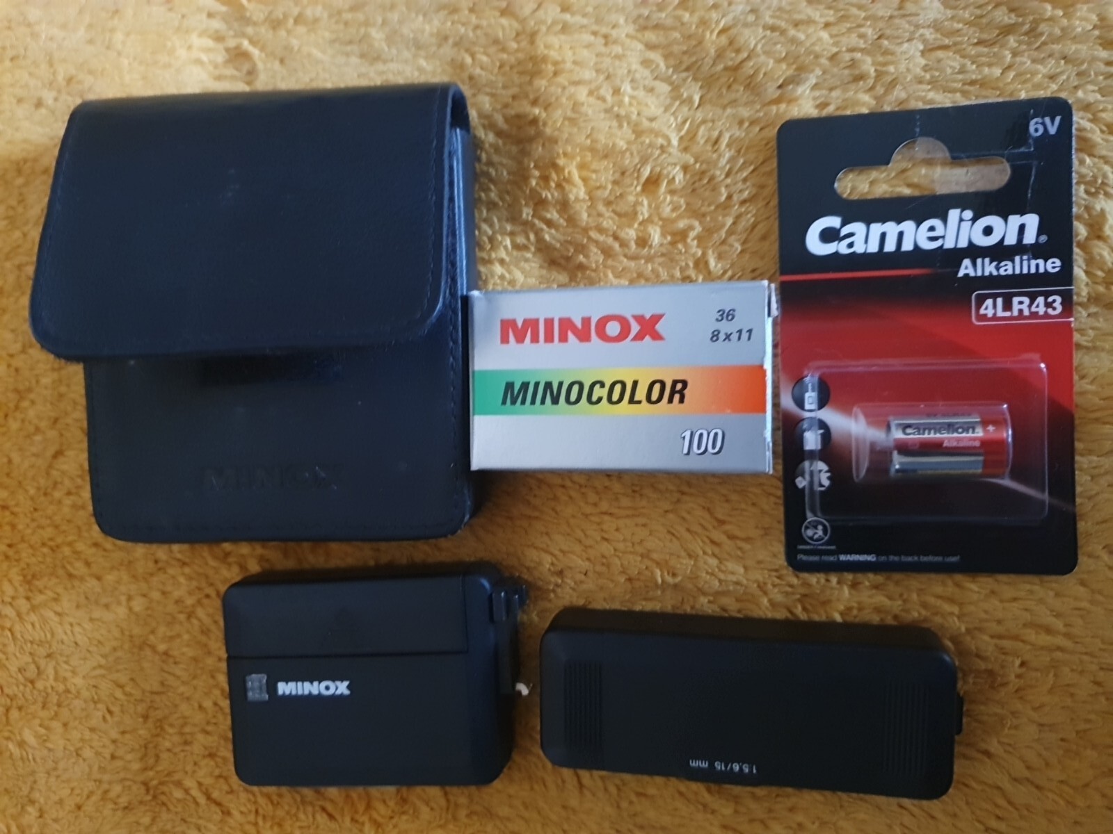 Minox EC 8x11mm, TG. mit ELEKTRONEN-BLITZ , Subminiatur Spy Kamera Nr ...