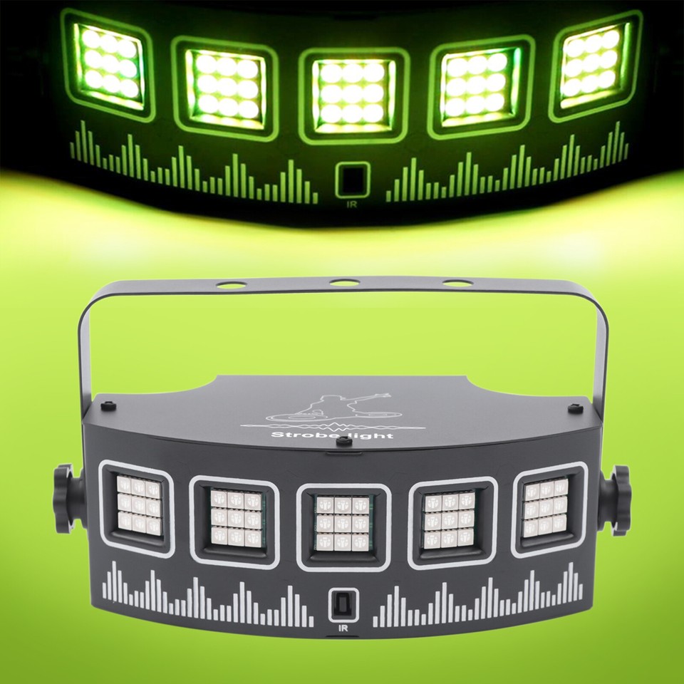 7 Color LED Show Lighting 45 Beads Lights DJ Disco Party Bar Stage ...