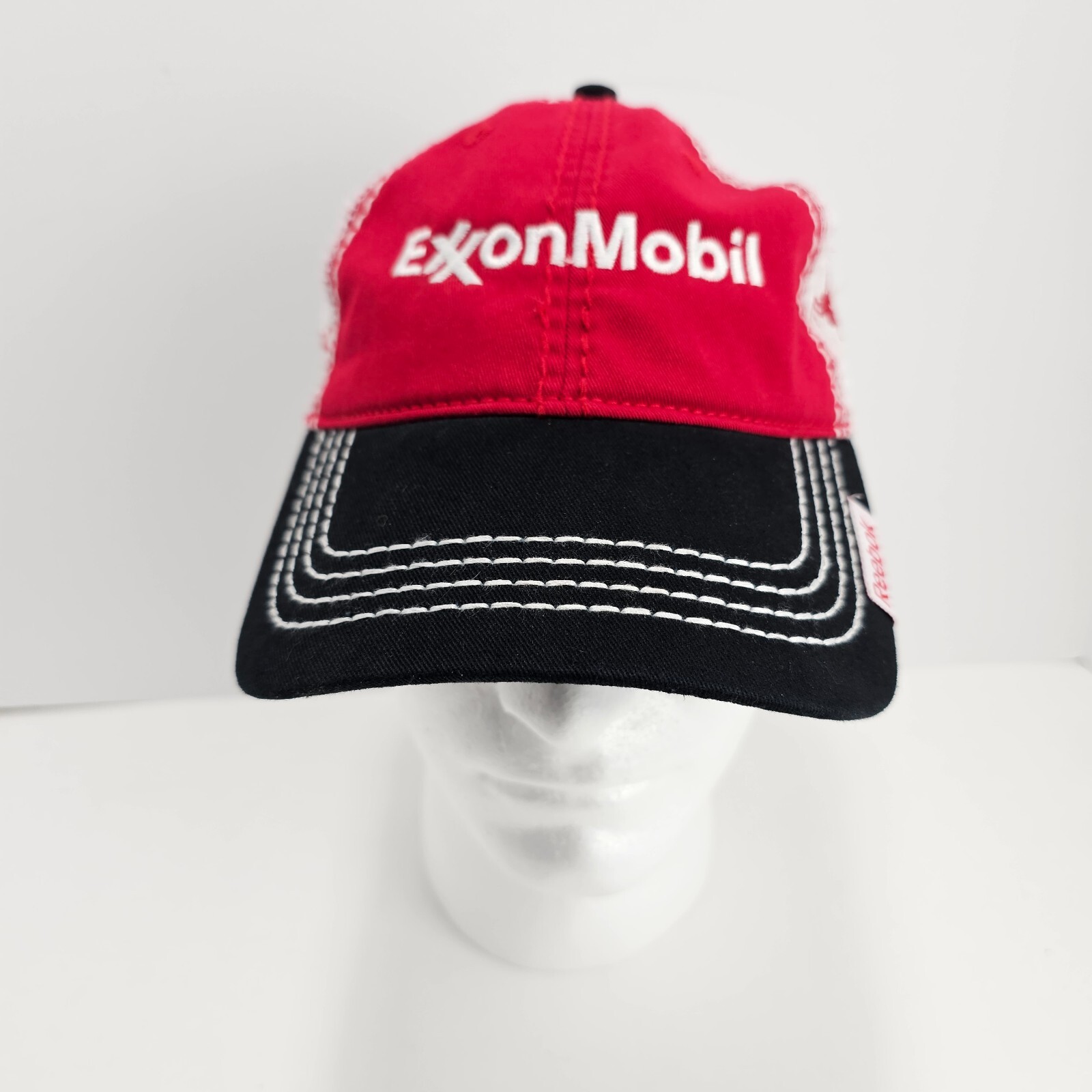 ExxonMobil Exclusive Reebox Pegasus Mesh Snap Back Hat Cap Red Unisex ...