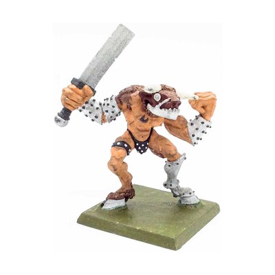 GW WHF Beastmen Metal Minotaur Lord #7 (Lord Duherst the Master Butcher ...