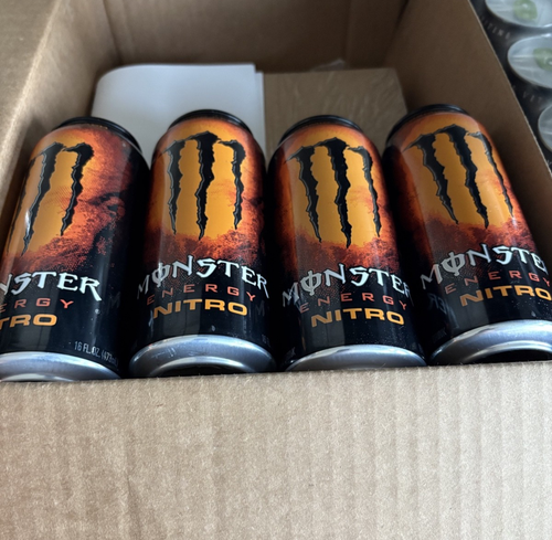 Monster Nitro Cosmic Peach Energy Drink 16 Fl Oz Cans (4 Pack) | eBay
