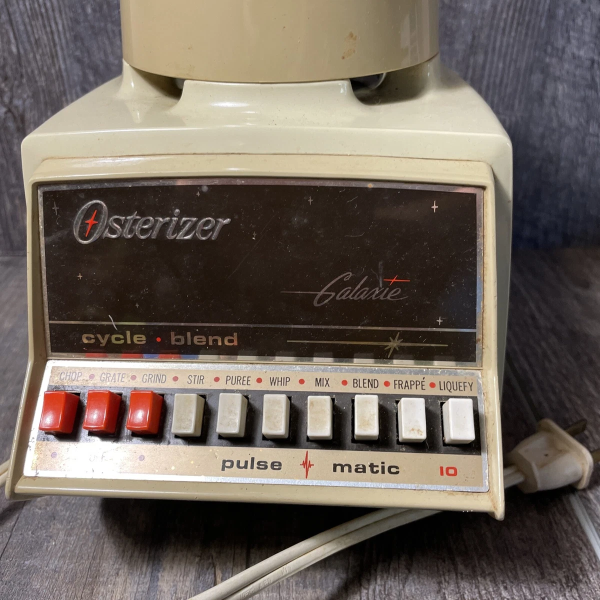 Vintage Osterizer Blender Galaxie 1960
