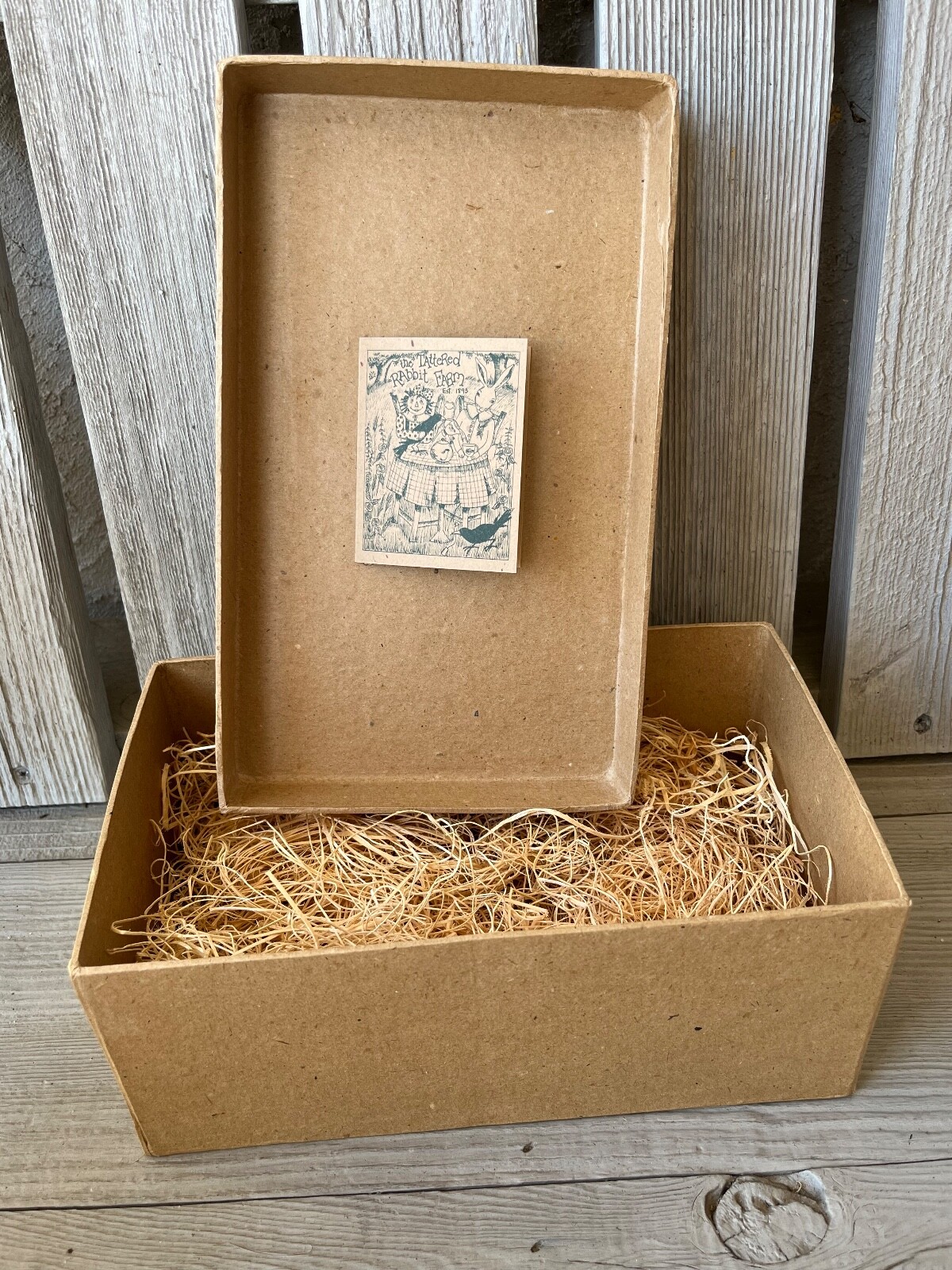 Vintage 90's Santa Claus Lidded Rectangular Craft Paper Box Tattered ...