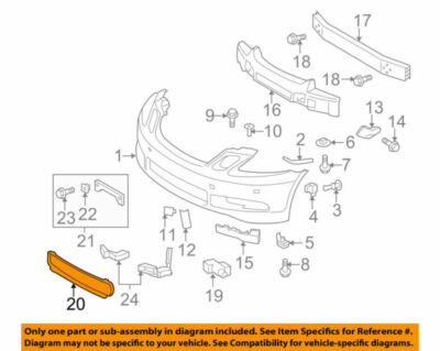 53112-30230 Toyota Grille, radiator, lower no.1 5311230230, New Genuine ...