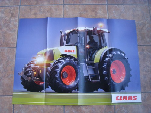 Claas Ares 826/ 836 RZ, orig. Doppel- Poster ca. 2000er Jahre | eBay.de