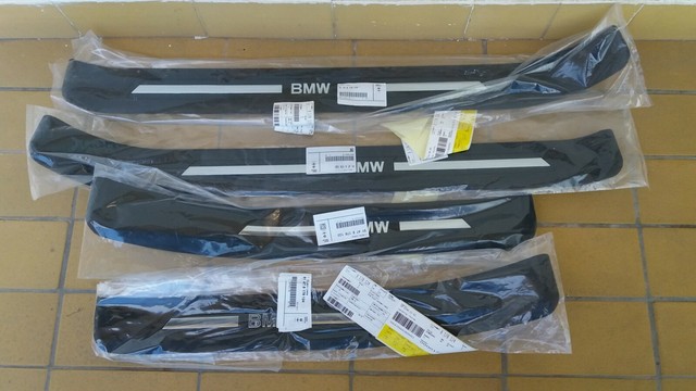 New Genuine BMW 5 Series E39 Door Sill Cover Set 4PCS OEM | eBay