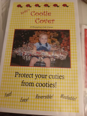 Kelly's "Cootie Cover" Sewing Pattern - A Cover to Go Over the Shopping ...