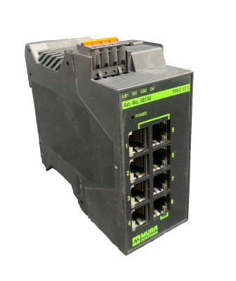 MURR ELEKTRONIK TREE 8TX 58158 3A2G2-3.01 ETHERNET SWITCH x2pc | eBay