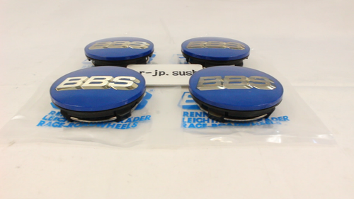 BBS P5624132 Genuine Wheel Center Caps 70mm Emblem Blue Gold 3D Logo ...