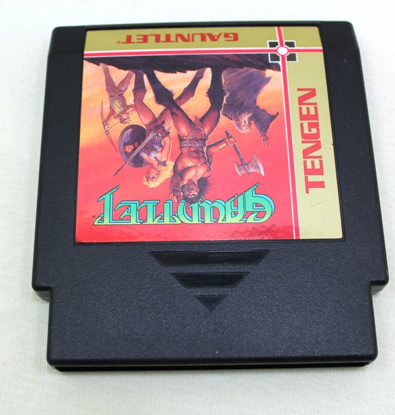 Gauntlet Nintendo NES Gauntlet Black Tengen Game Cartridge Only | eBay