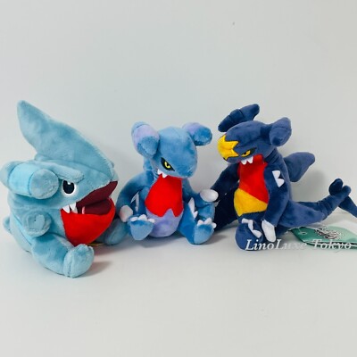 Pokemon Sitting Cuties Plush Gible Gabite Garchomp Stuffed Toy Japan ...