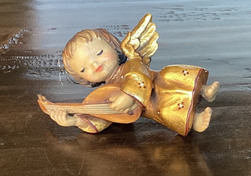ANRI FERRANDIZ WOOD CARVED ANGEL ORNAMENT | eBay