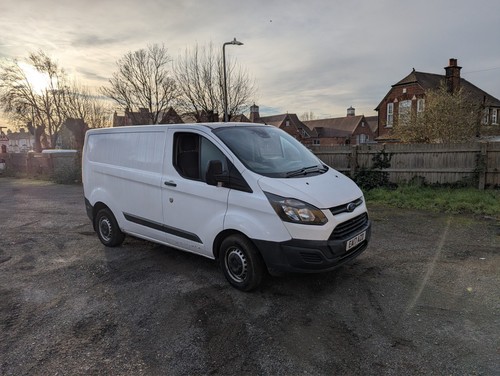 ⭐2017 FORD TRANSIT CUSTOM 2.0 NEW ENGINE & BELT £8000 NO VAT EURO 6 ...